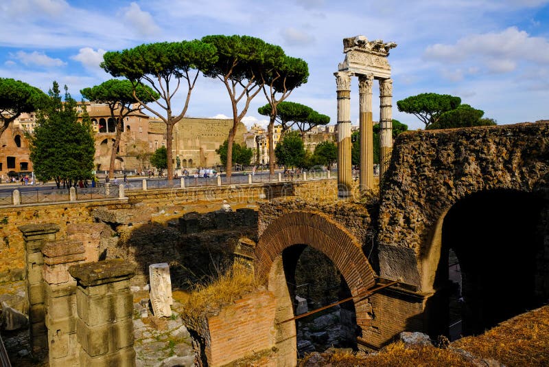 Ancient Rome in Fall editorial image. Image of historical - 114076140