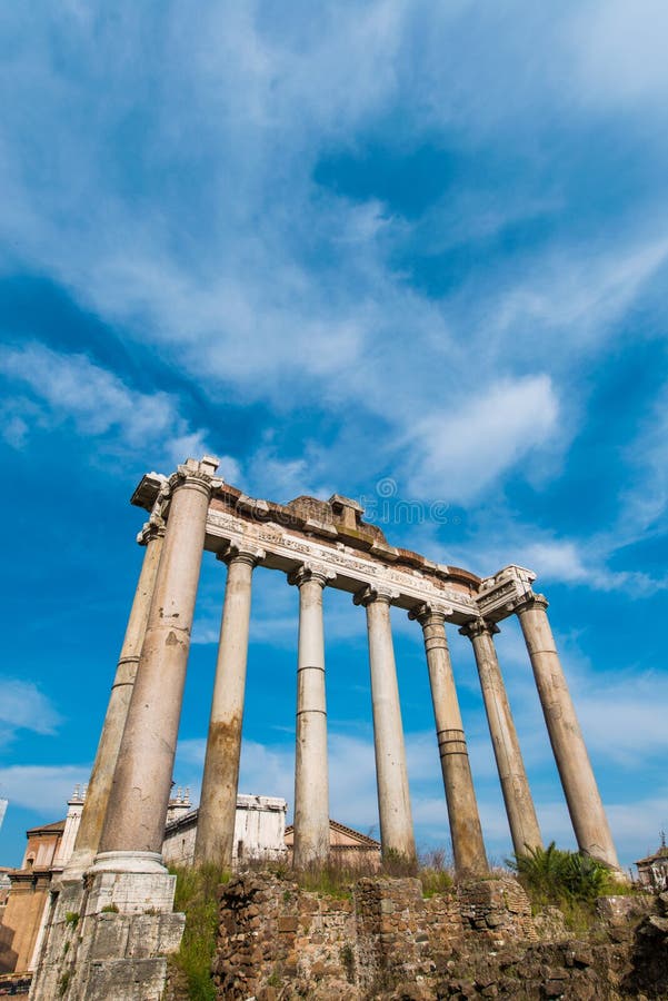 Ancient Rome ruines stock image. Image of history, historic - 42589513