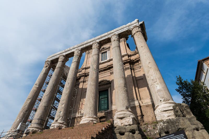 Ancient Rome ruines stock photo. Image of church, forum - 43737468
