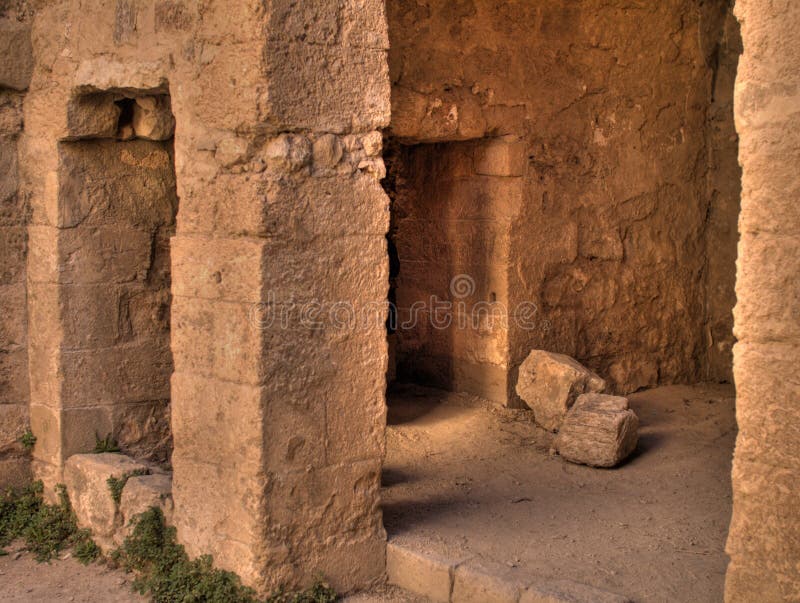 Ancient Room. stock image. Image of irregular, brick, destroyed - 5001987