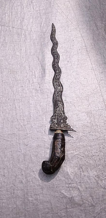 Traditional Sword of Central Java Indonesia Stock Photo - Image of ...