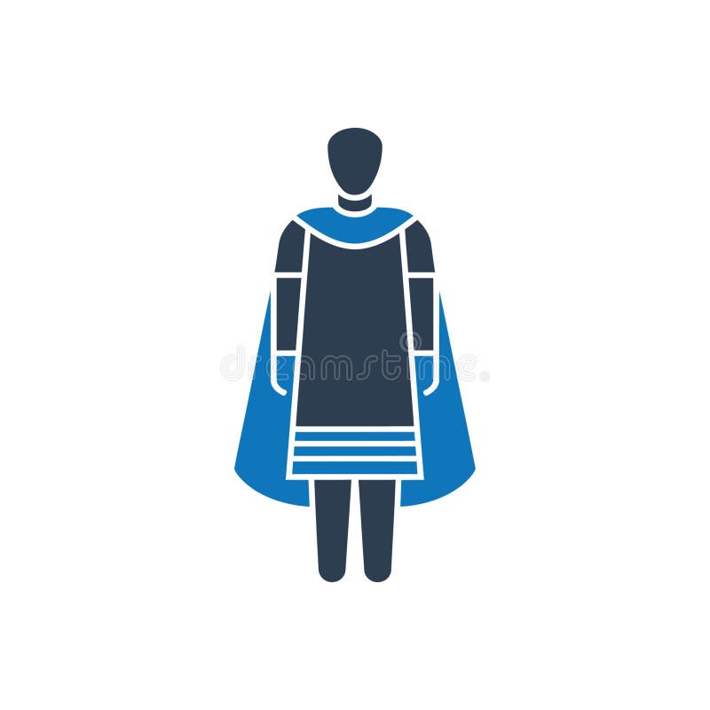 Ancient Royal Person Icon stock illustration. Illustration of costume ...