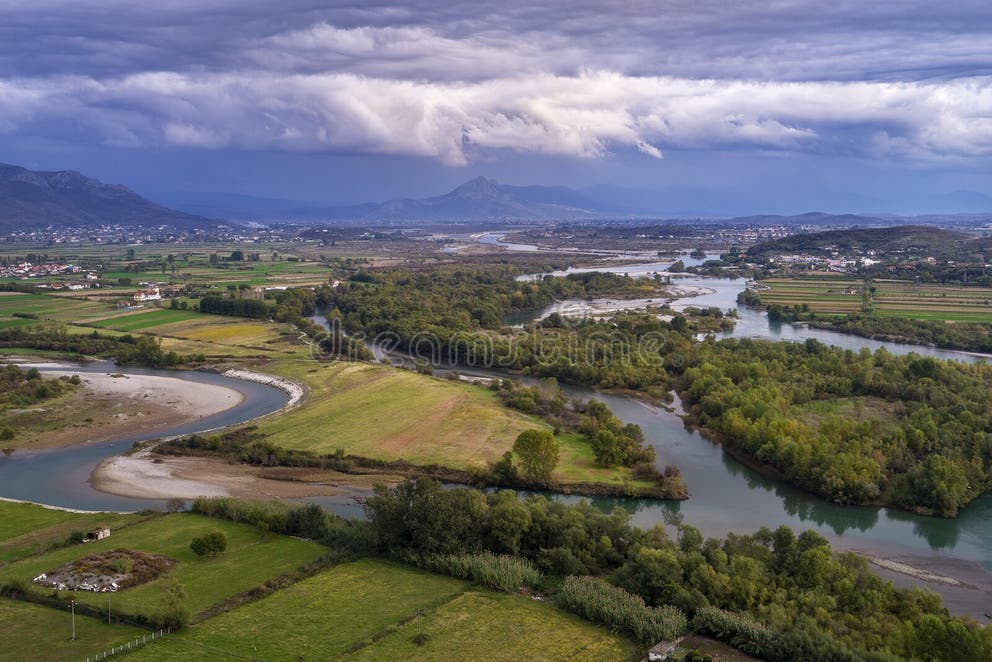 The Ancient Rozafa Castle in Shkoder Albania Stock Image - Image of ...