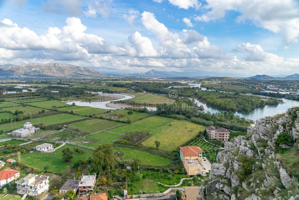 The Ancient Rozafa Castle in Shkoder Albania Stock Photo - Image of ...