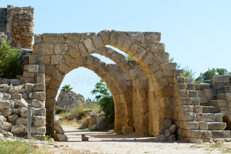 Ancient Necropolis, Tyre, Lebanon Stock Image - Image of necropolis ...