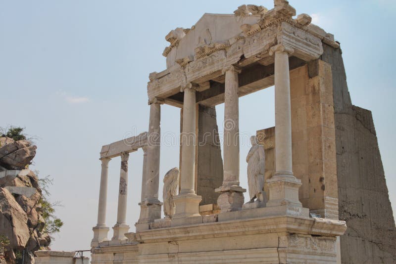 Ancient ruins stock image. Image of city, nature, antique - 26577285