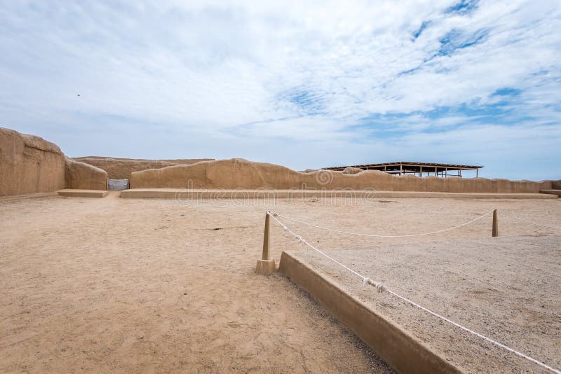 The Ancient Ruins of Chan Chan in Peru Stock Image - Image of ...