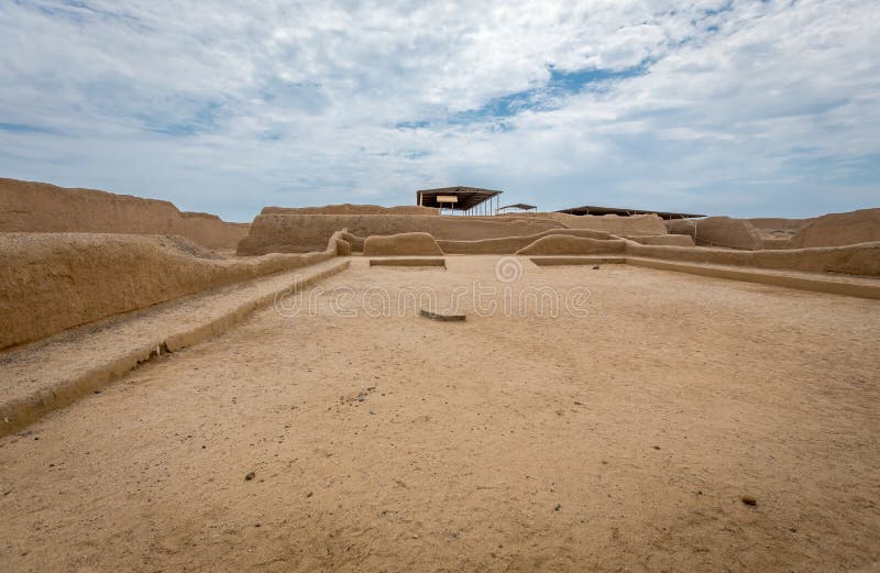 The Ancient Ruins of Chan Chan in Peru Stock Photo - Image of ...