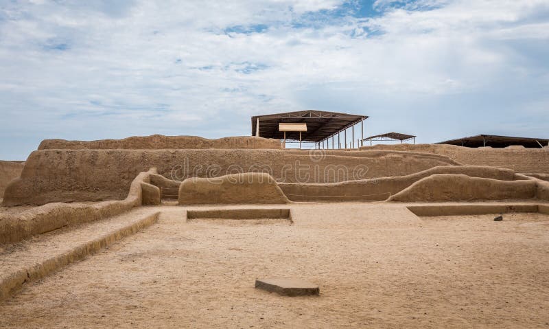 The Ancient Ruins of Chan Chan in Peru Stock Image - Image of ancient ...
