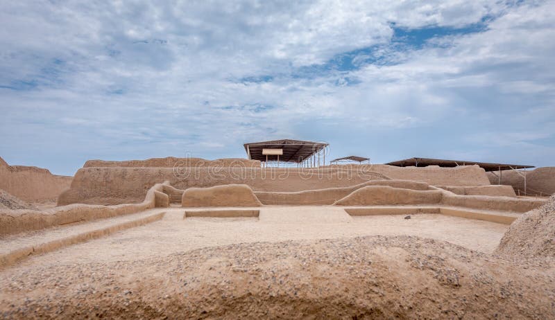 The Ancient Ruins of Chan Chan in Peru Stock Photo - Image of ...