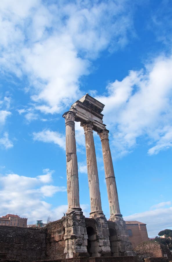 Fori imperiali, Rome stock image. Image of architecture - 110455539