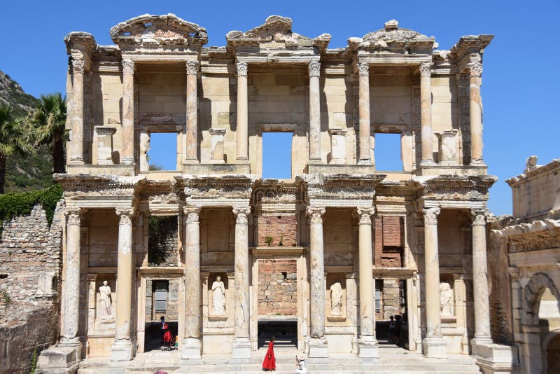 Ephesus, Turkey stock image. Image of architrave, corinthian - 127903791