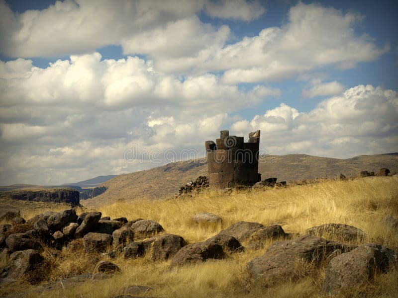 Ruins in the field stock image. Image of backdrops, baby - 6797441