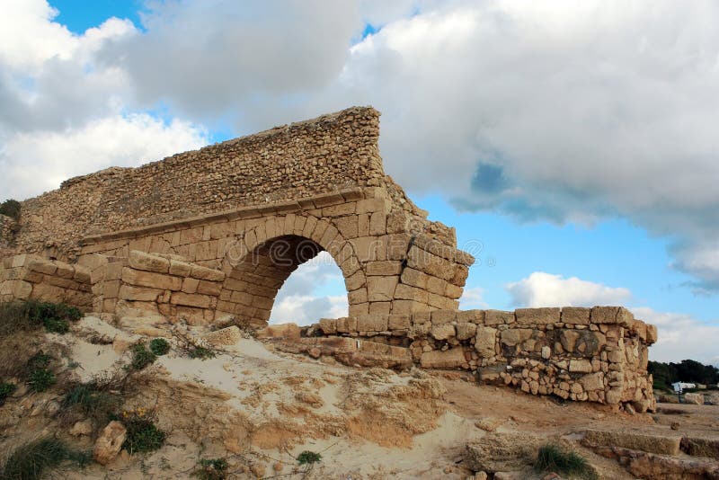 Ancient Ruins of Israel stock image. Image of antiquity - 9023737