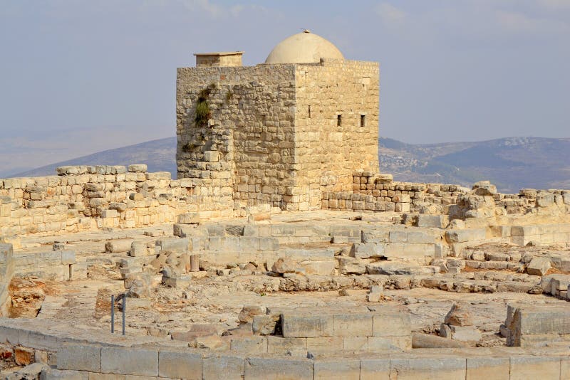 Mount Gerizim, Samaritan Holy Site, Nablus Stock Image - Image of ...