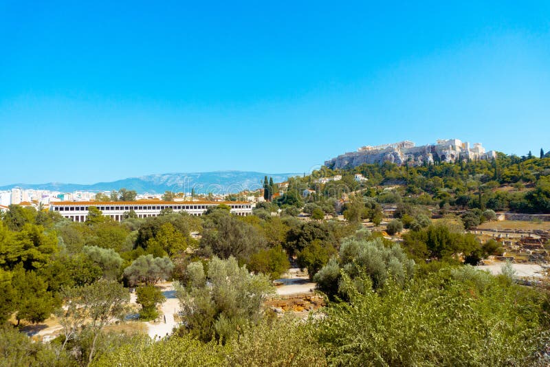 Ancient ruis of greece stock photo. Image of classical - 153029472