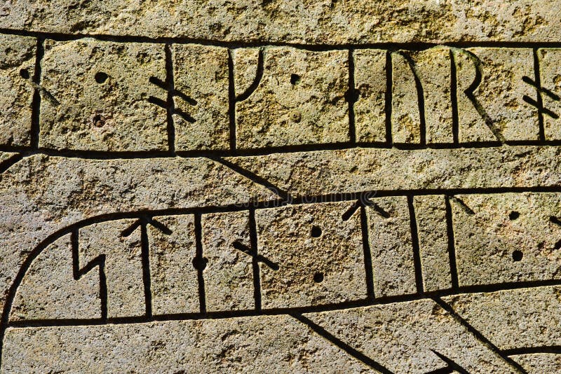 Ancient Runic language editorial image. Image of sign - 171431285