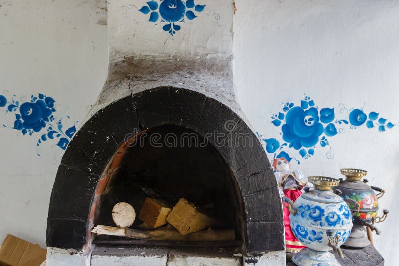 Ancient russian furnace stock image. Image of rustic - 78018099