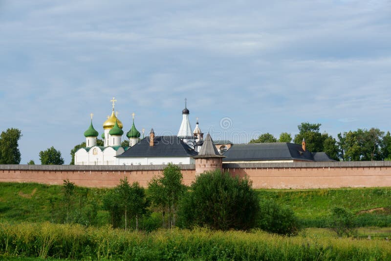 Monastery of Saint Euthymius. Suzdal Stock Photo - Image of landscape ...