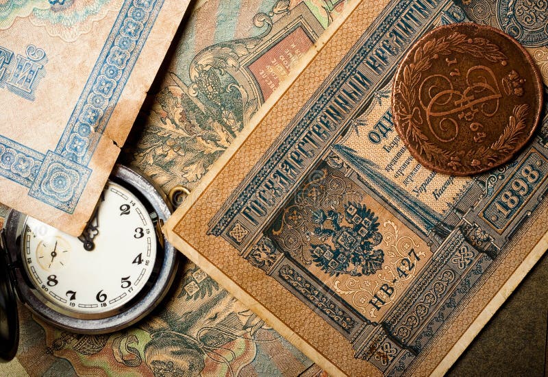 Ancient russian coin stock image. Image of macro, isolated - 15566967