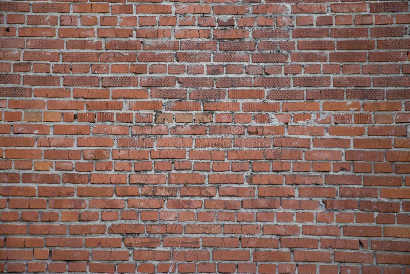 Unusual Brick Wall from Old Brick Stock Image - Image of abstraction ...