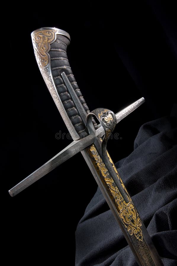 Smart sword stock photo. Image of sword, antiques, steel - 5440542