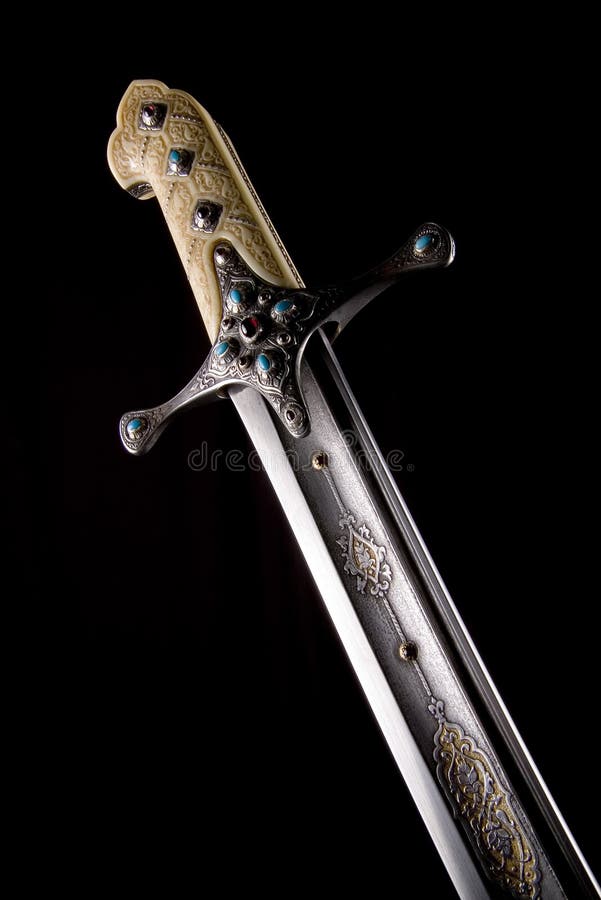 Smart sword stock image. Image of handle, bravery, pirate - 5440493