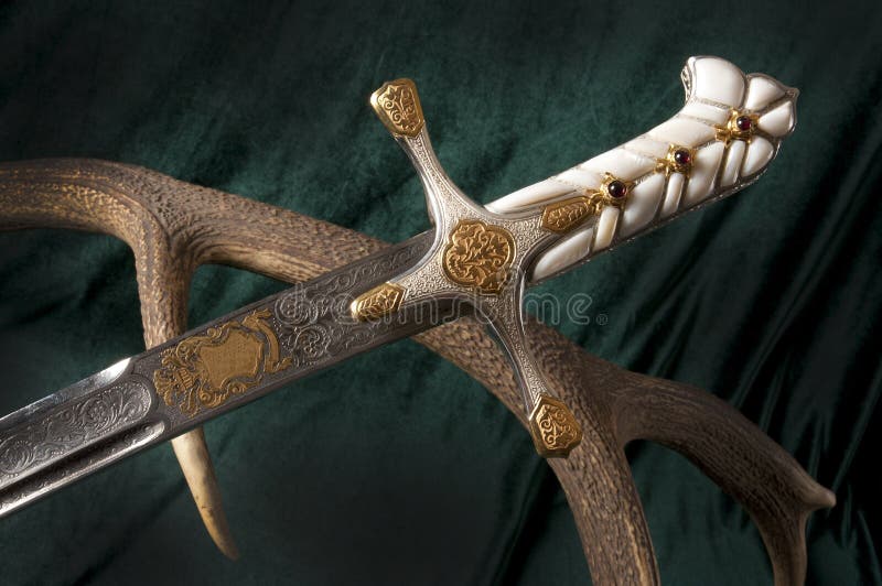 Ancient sabre stock image. Image of antique, traditional - 37955681