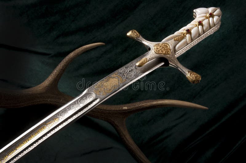 Ancient sabre stock image. Image of decorative, steel - 37956001