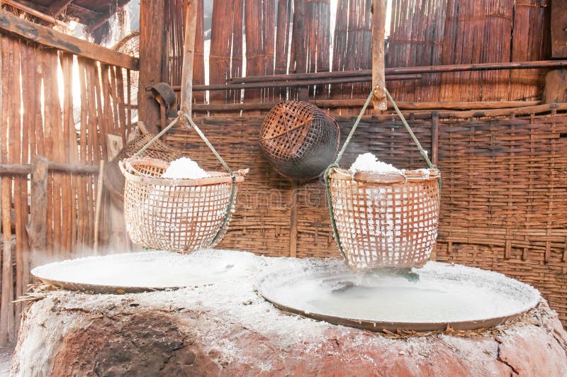 Ancient salt pot stock image. Image of condiment, flavor - 36287287