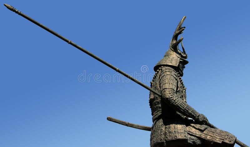 Samurai Warrior stock image. Image of tradition, bronze - 1892071