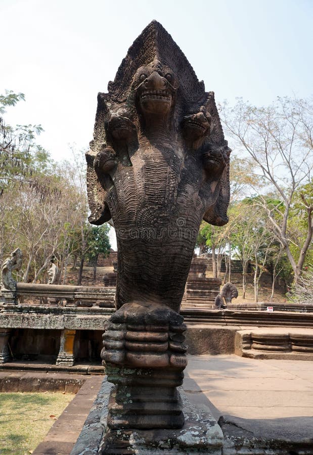 The Ancient Sandstone Sculpture Stock Photo - Image of carving, castle ...