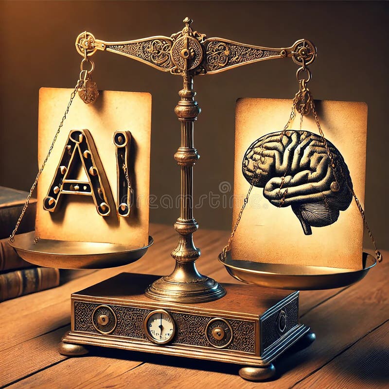 Ancient Scales Measure Balance between AI and the Human Brain ...