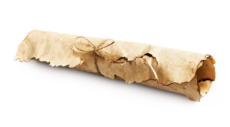 Ancient Scroll with the Scandinavian Runes Stock Photo - Image of ...