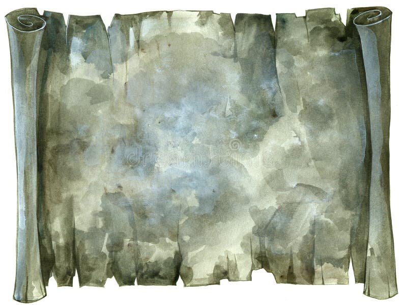 Ancient scroll stock illustration. Illustration of ancient - 39294373