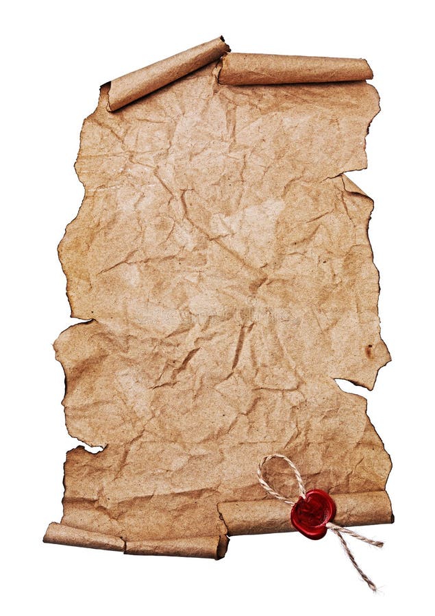 Ancient Scroll With The Scandinavian Runes Stock Photo - Image of ...