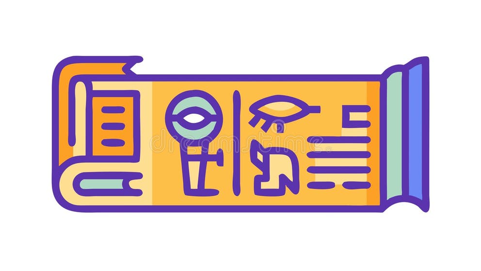 Ancient Scroll Text, Historical Documents, Vector Design Generative AI ...