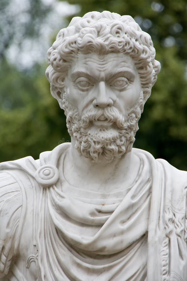 Ancient sculpture of man stock image. Image of single - 11341817