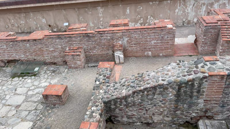 Ancient Serdica Archaeological Complex Sofia Bulgaria Stock Footage ...