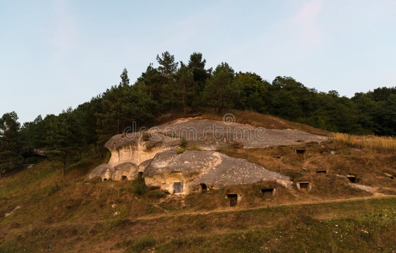 Ancient Settlement of the White Croatian Stock Image - Image of rocks ...