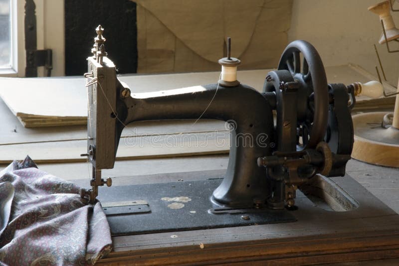 Ancient sewing-machine stock image. Image of ancient, handcrafter - 314115
