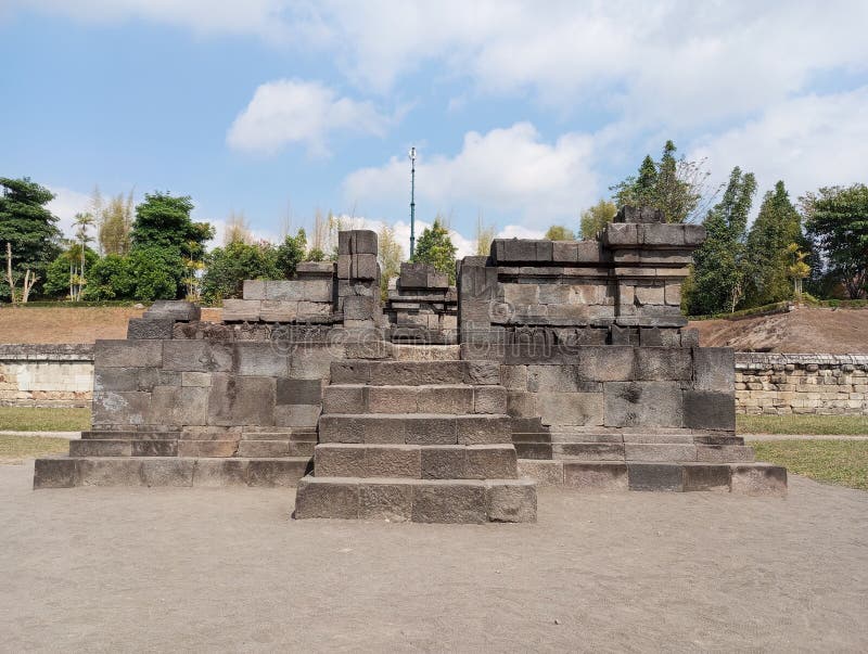 Ancient Shiva Hindu Temple in Indonesia Stock Image - Image of full ...