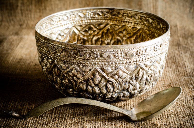 Ancient Silverware stock photo. Image of steel, vintage - 37384538