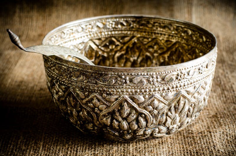 Ancient Silverware stock image. Image of steel, white - 37384545