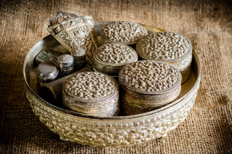 Ancient Silverware stock photo. Image of food, luxury - 37399294