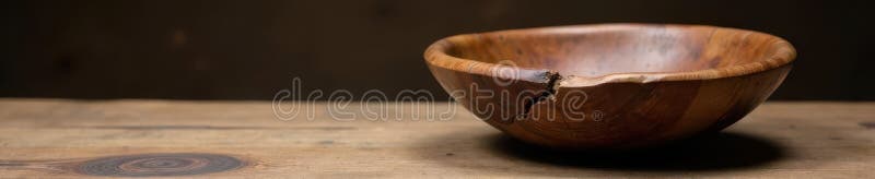 Ancient, Single-piece Wooden Bowl Rustic, Weathered Texture, Bowl ...