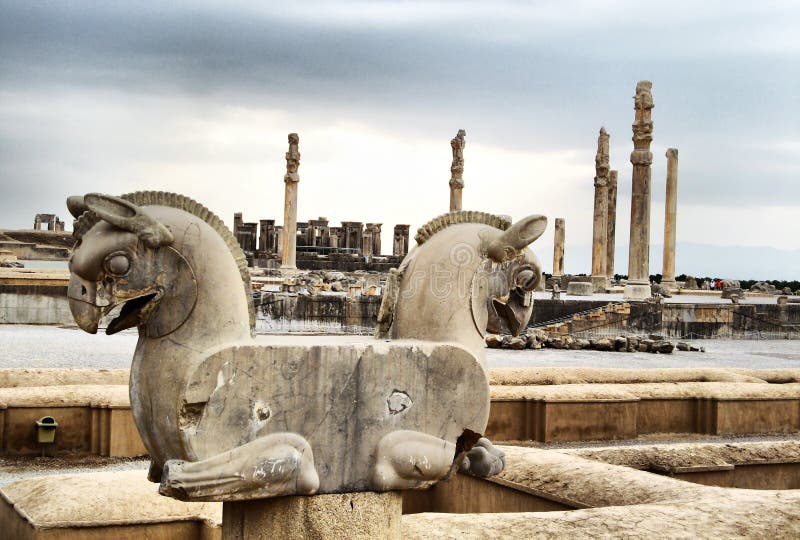 Persepolis stock photo. Image of apadana, treasury, building - 5430606