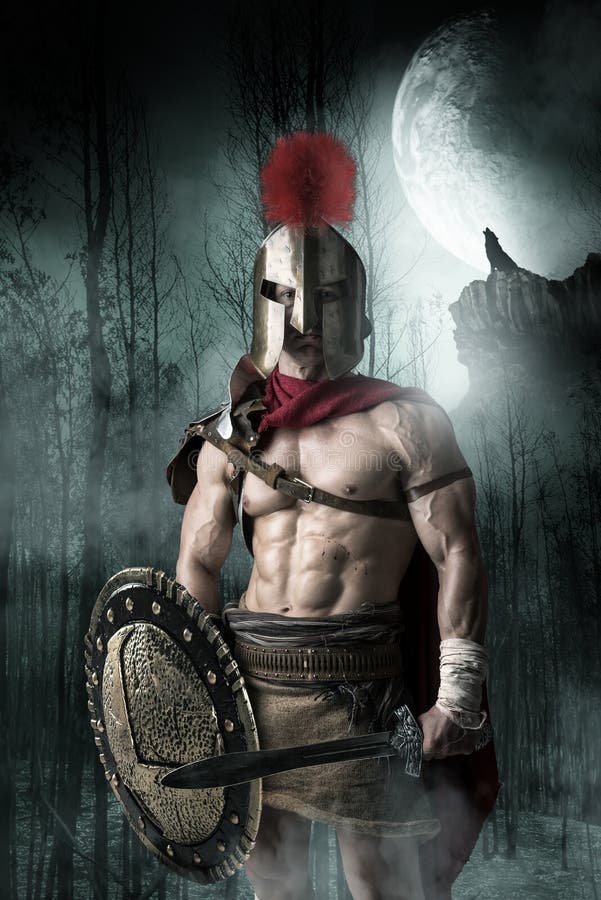 Ancient Soldier or Gladiator Stock Photo - Image of empire, rome: 96556062