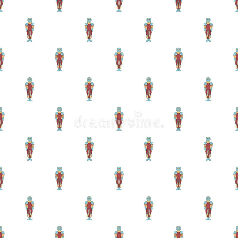 Ancient Spartan Gladiator Pattern, Cartoon Style Stock Vector ...