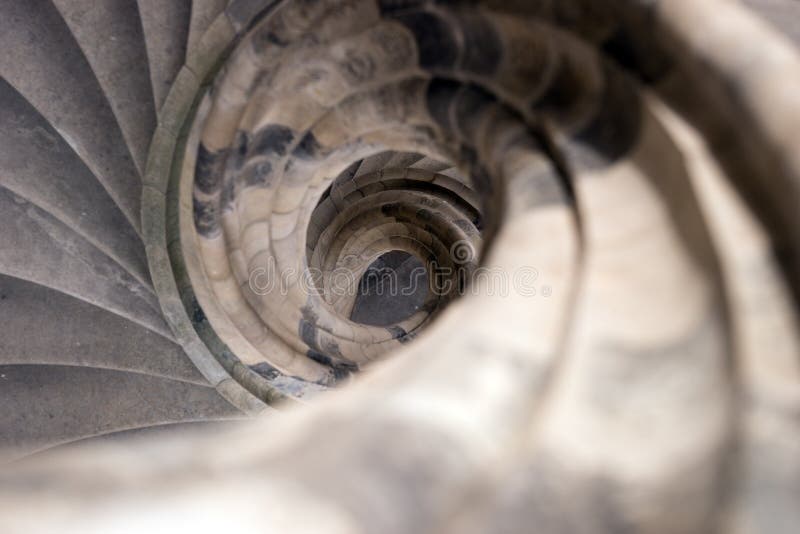 Ancient Spiral Stone Stairs Stock Image - Image of spiral, style: 71762551